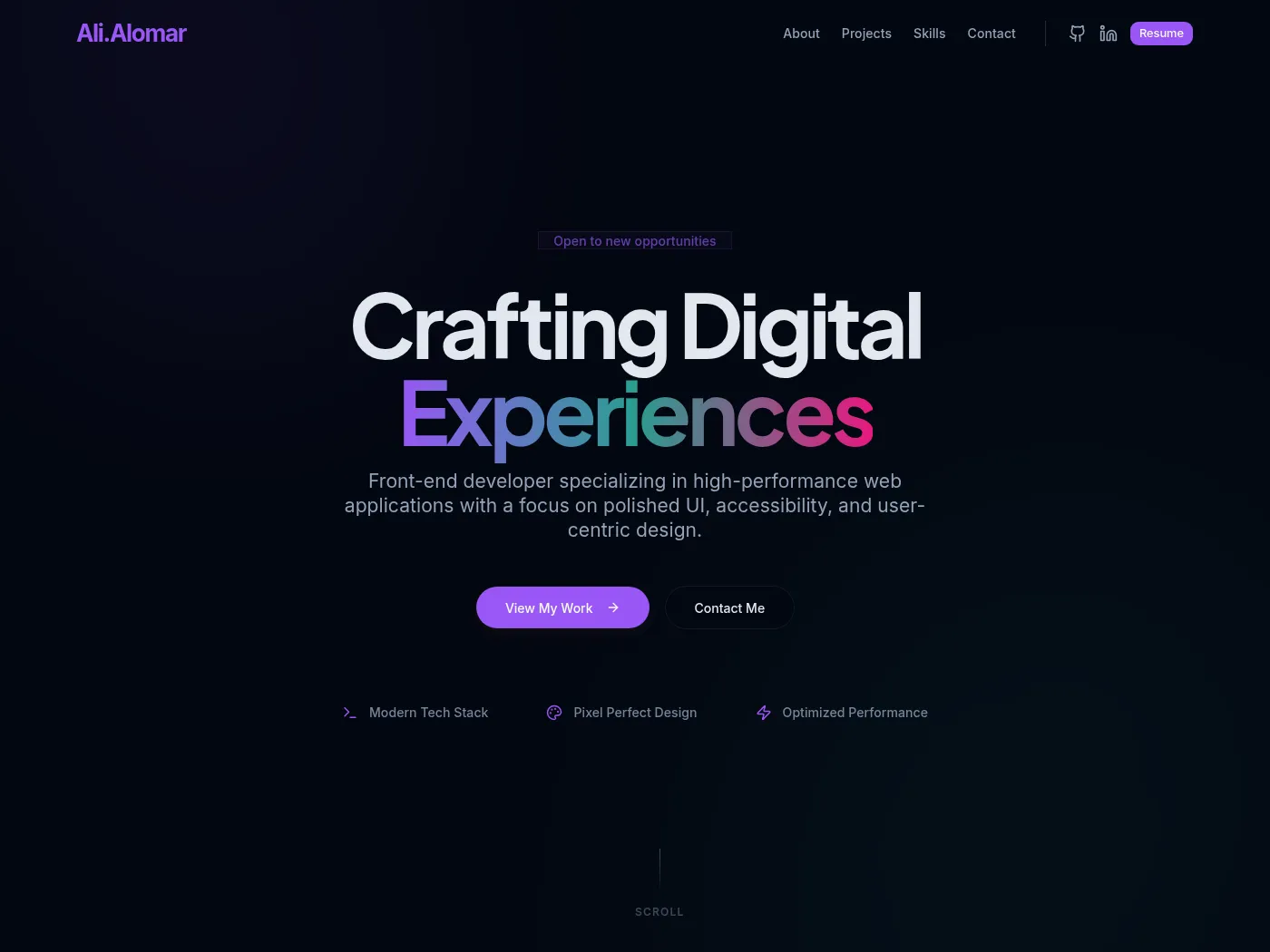 Dev Portfolio Showcase