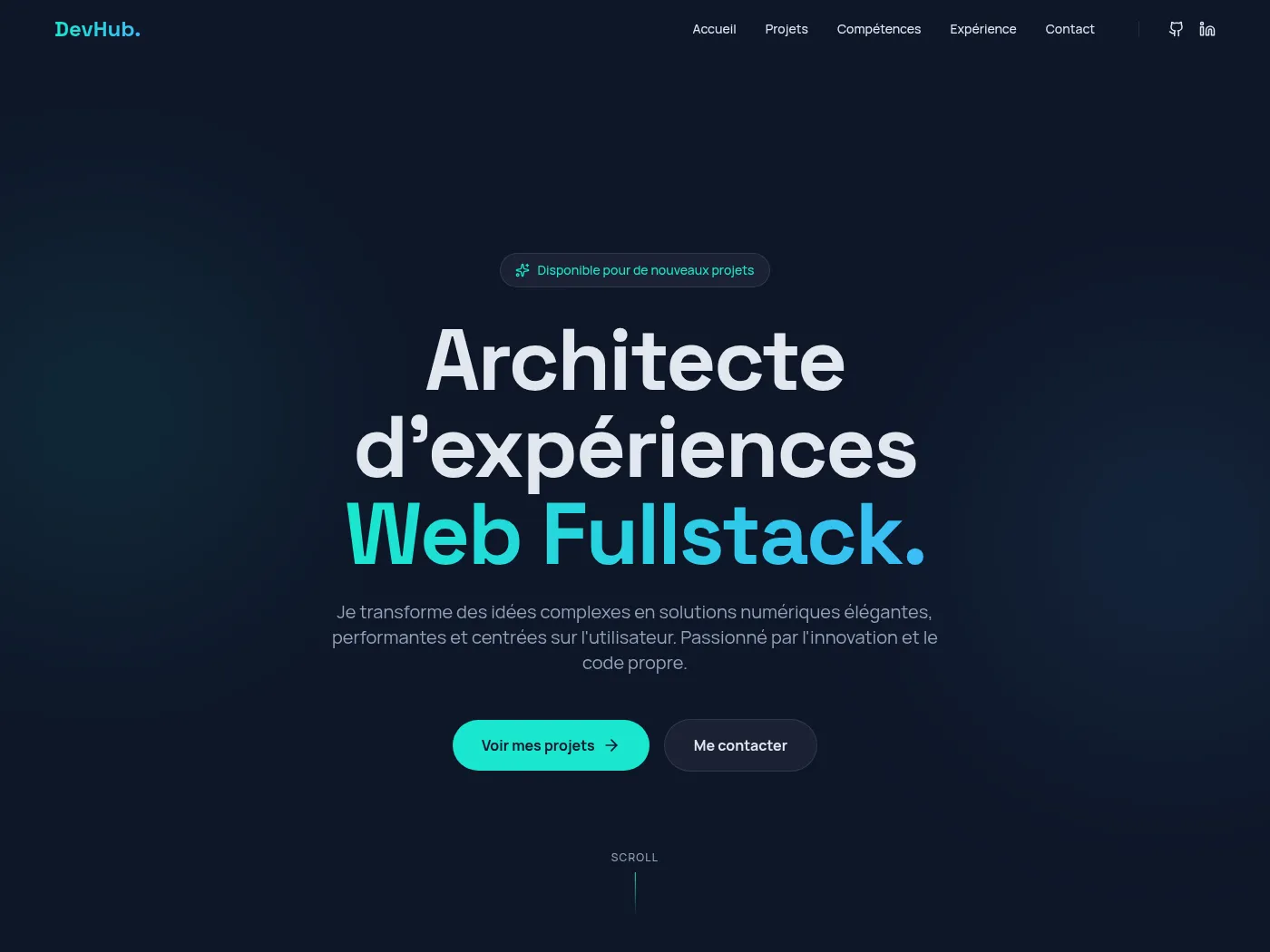 Dev Portfolio Hub