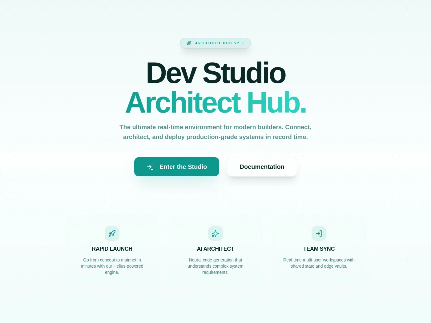 Dev Studio Hub