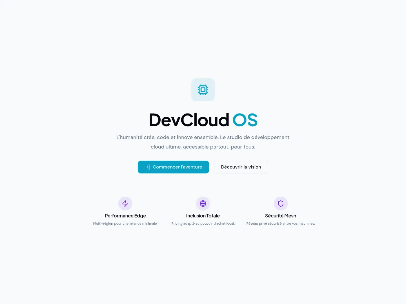 DevCloud OS