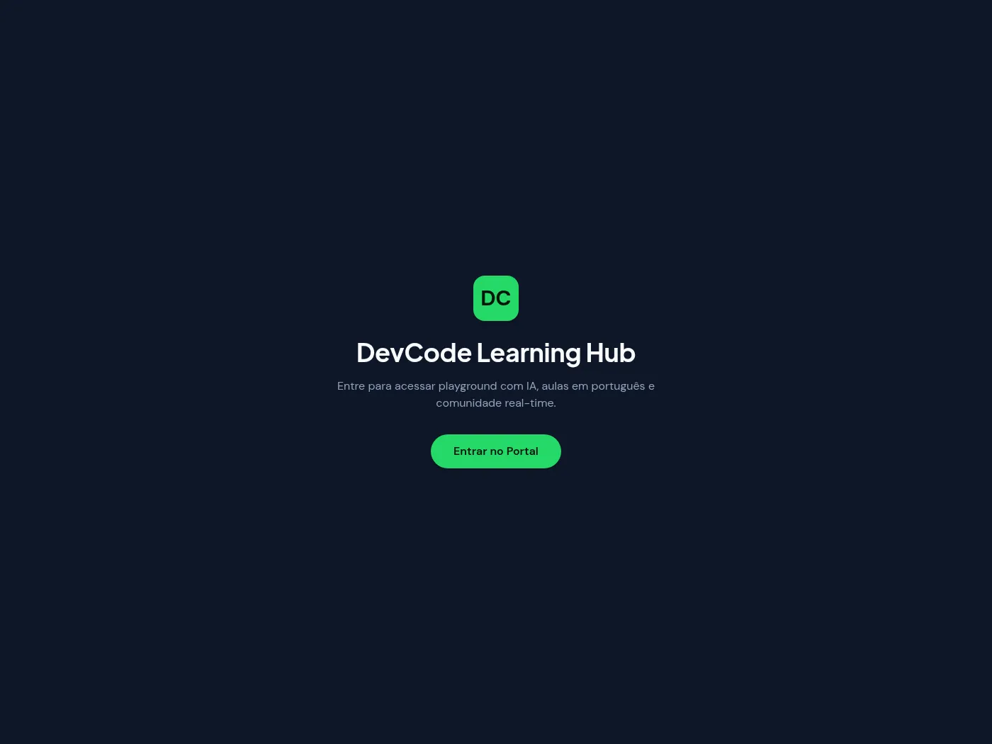 DevCode Learning Portal