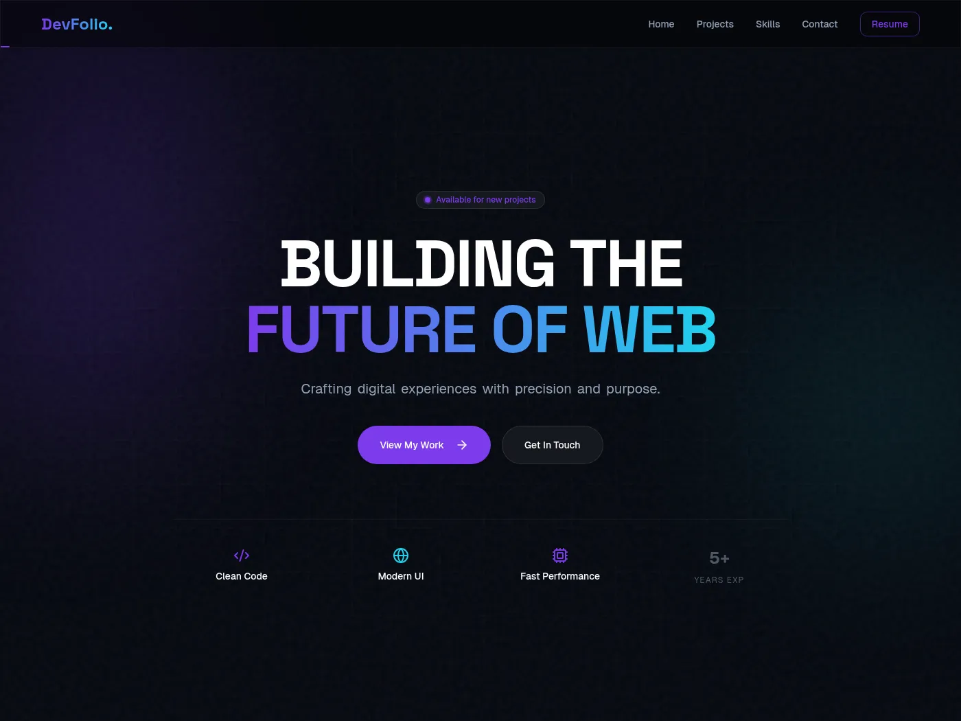 DevFolio Deluxe
