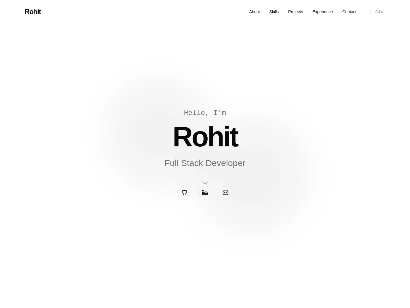 Devfolio Animated Portfolio