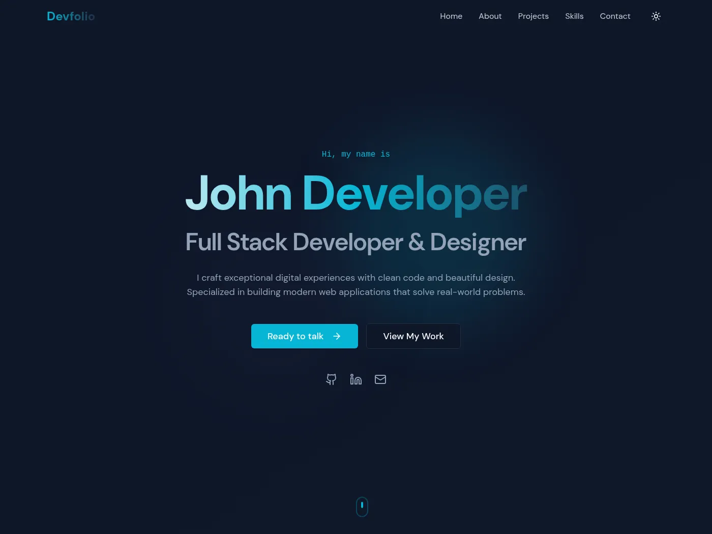 Devfolio Showcase