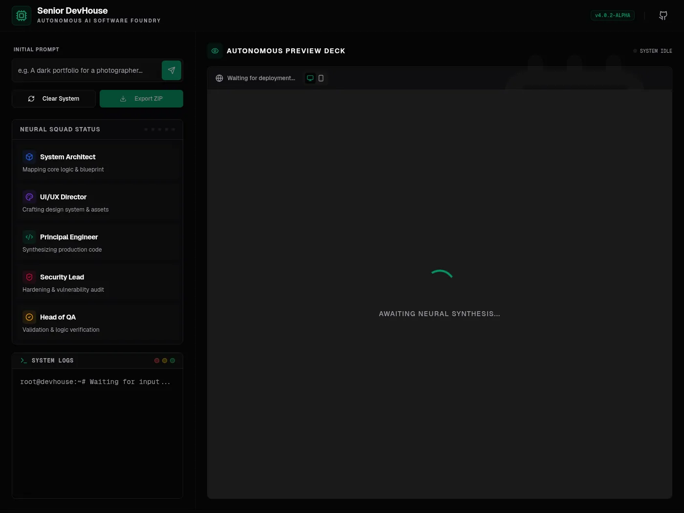Senior DevHouse AI Foundry