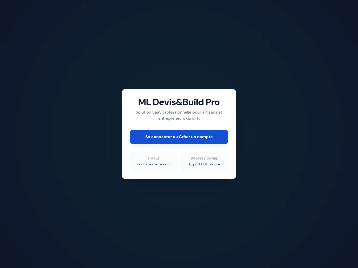 DeviBuild Pro SaaS