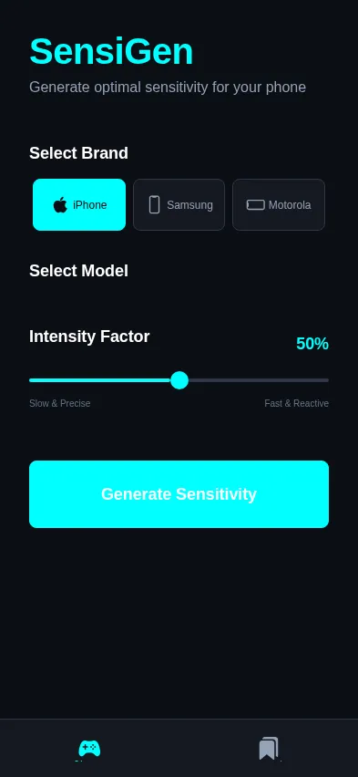 Device Sensitivity Configurator