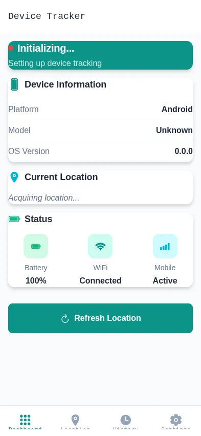 Mobile Device Tracker