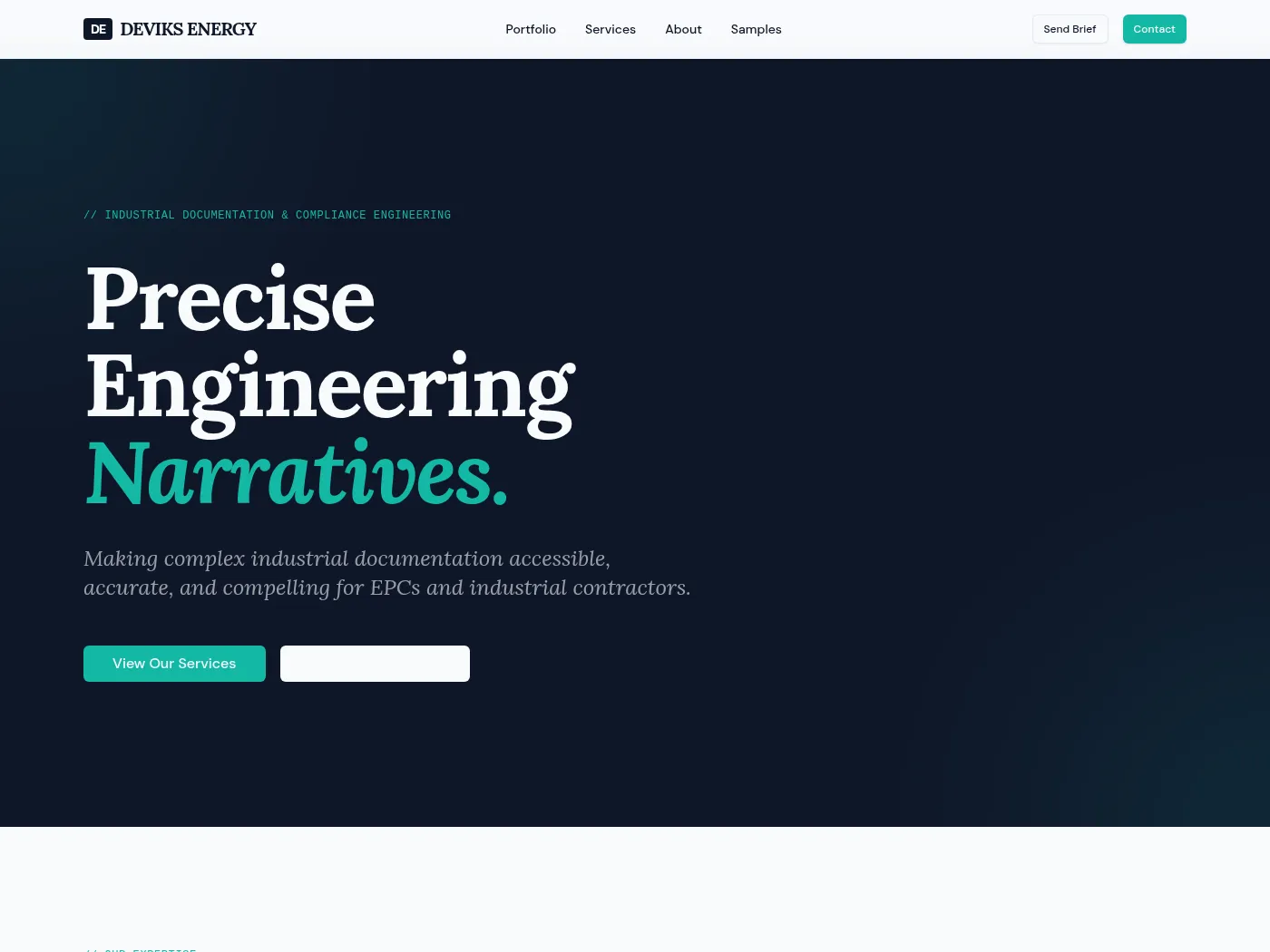 Deviks Energy Pages Suite