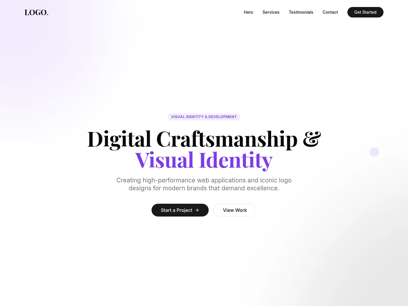 DevLogo Portfolio Site