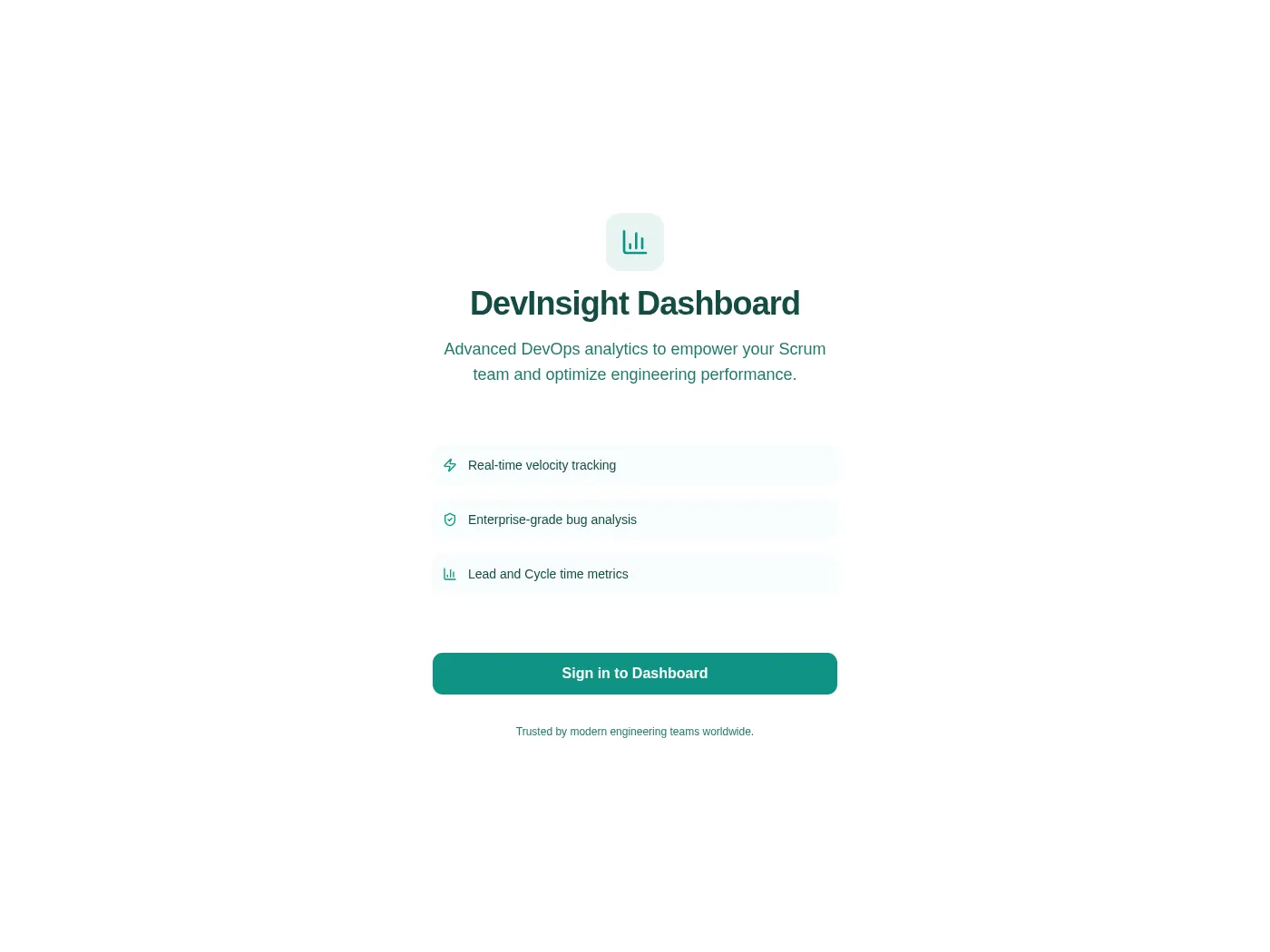 DevOps Insight Dashboard