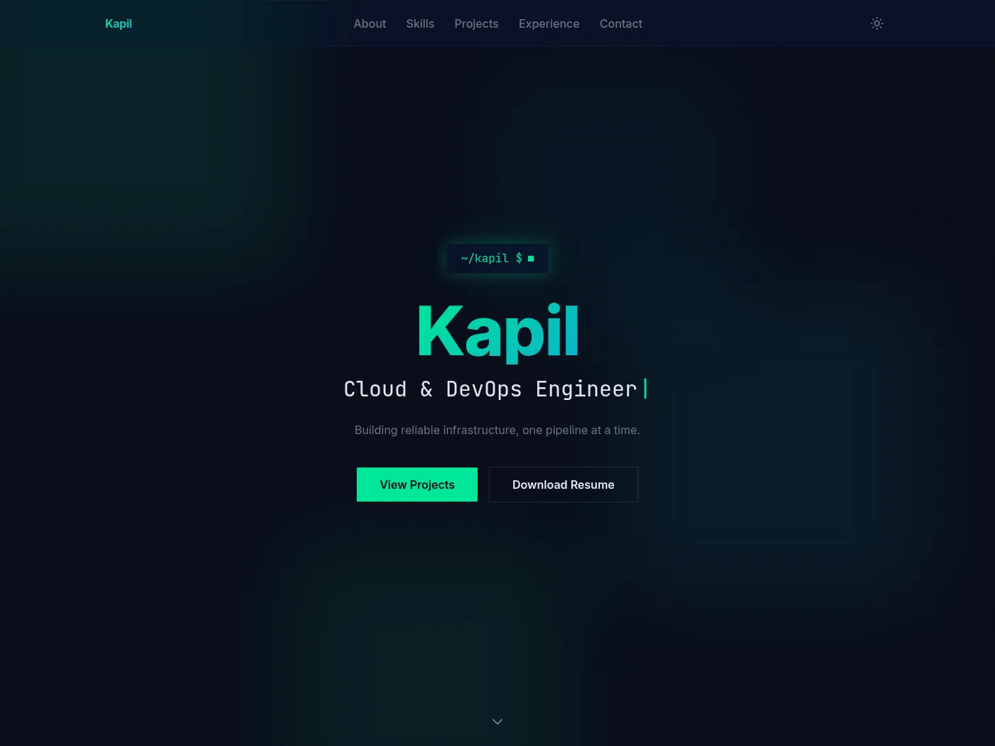 DevOps Engineer Portfolio