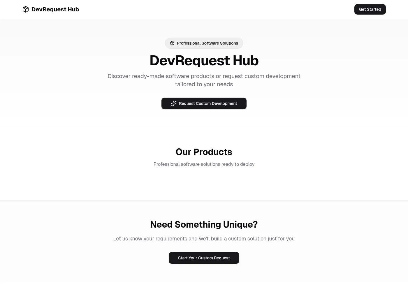 DevRequest Hub