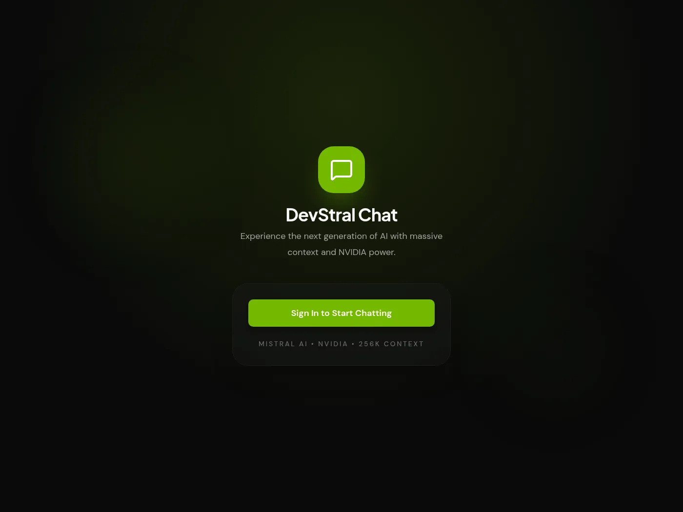 DevStral AI Chat Clone
