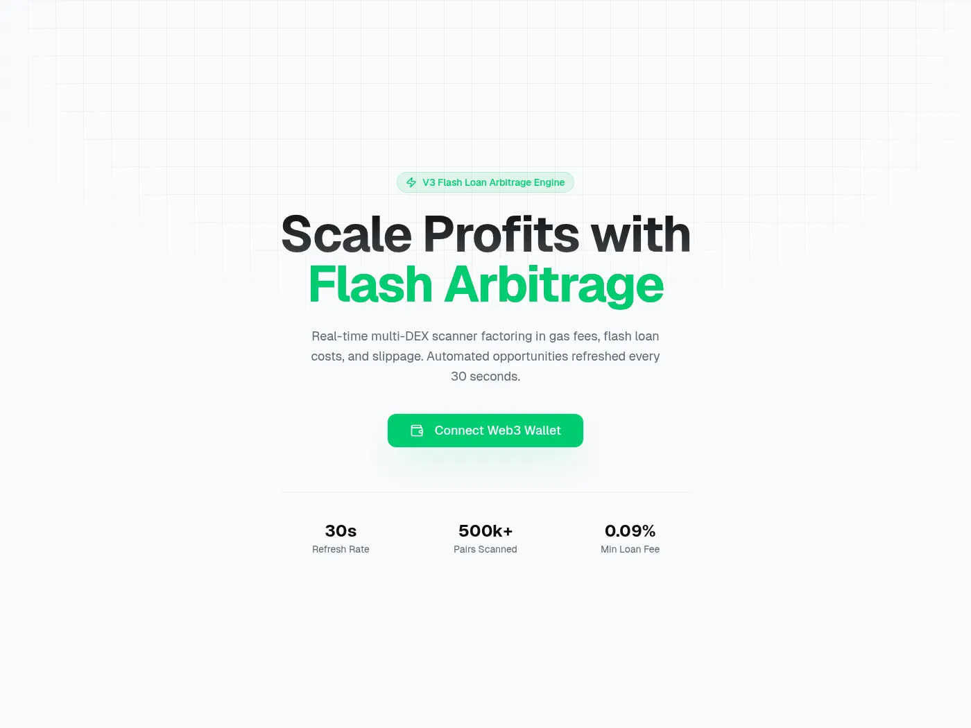 Flash Arbitrage Scanner