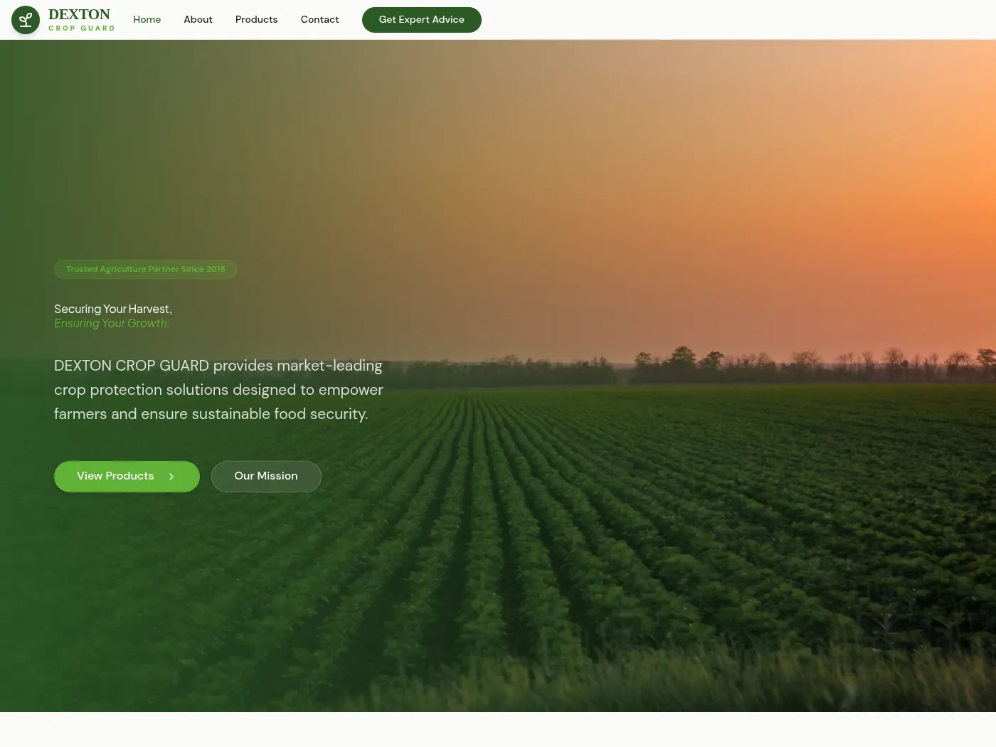 Dexton Cropguard Web Presence