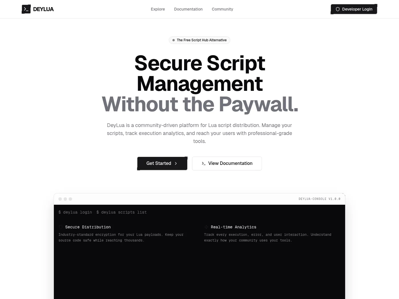 DeyLua Free Script Hub