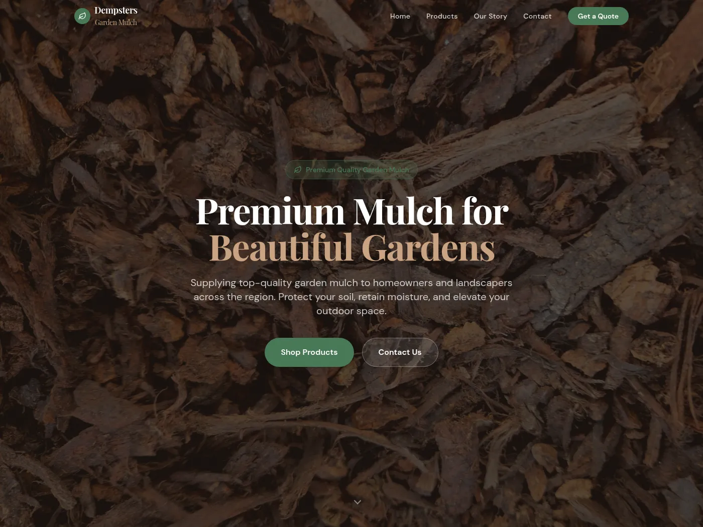 DGMulch One-Page Site