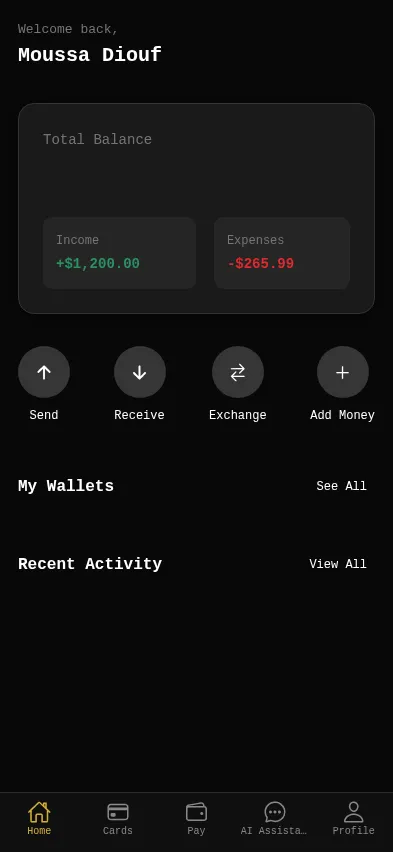 DGmoney Fintech Super-App