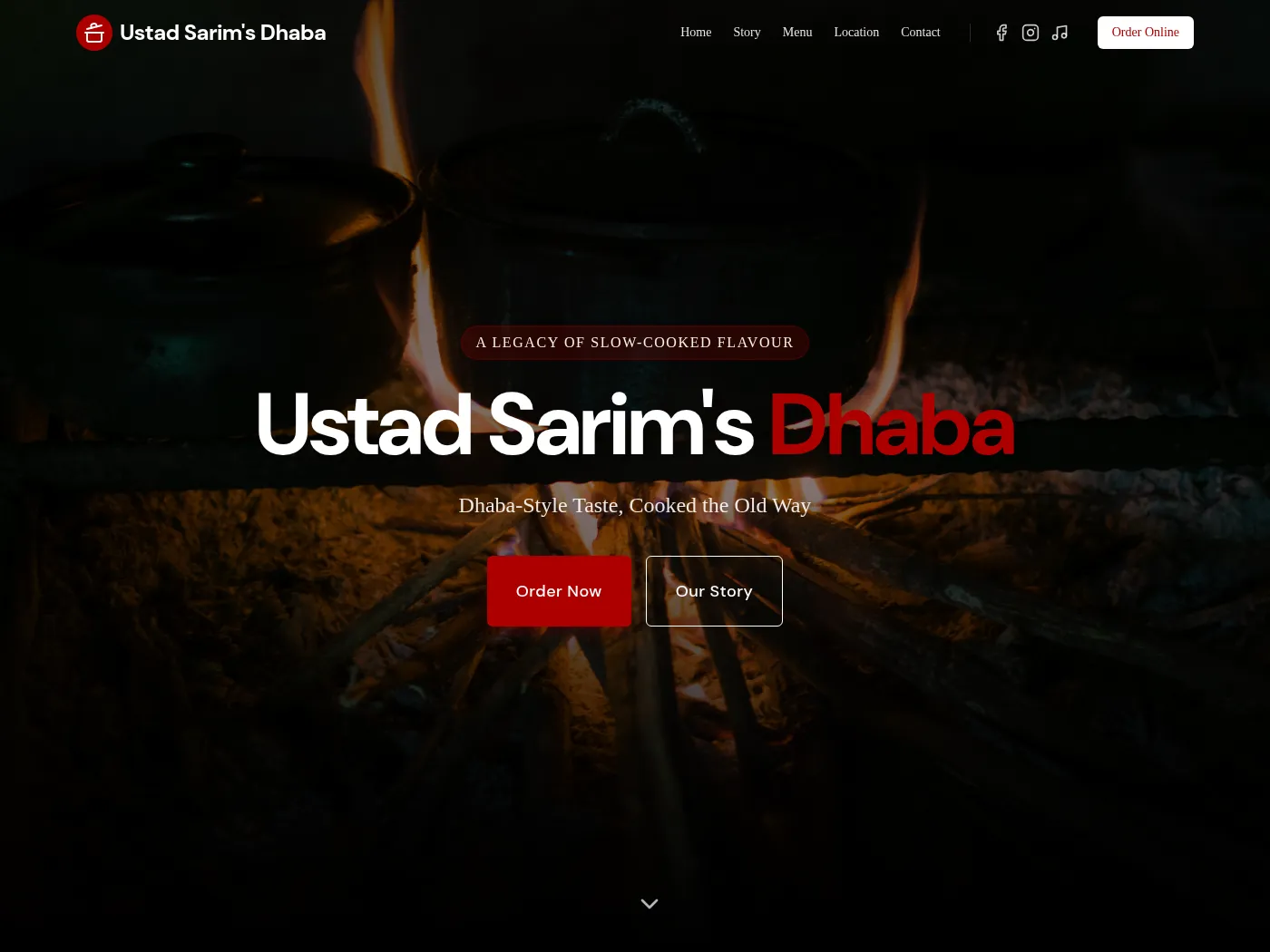 Ustad Sarim's Dhaba Hero