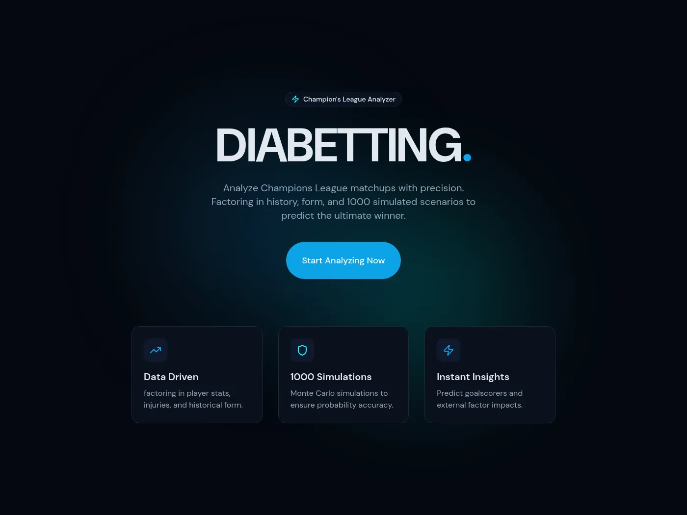 Diabetting Win Predictor