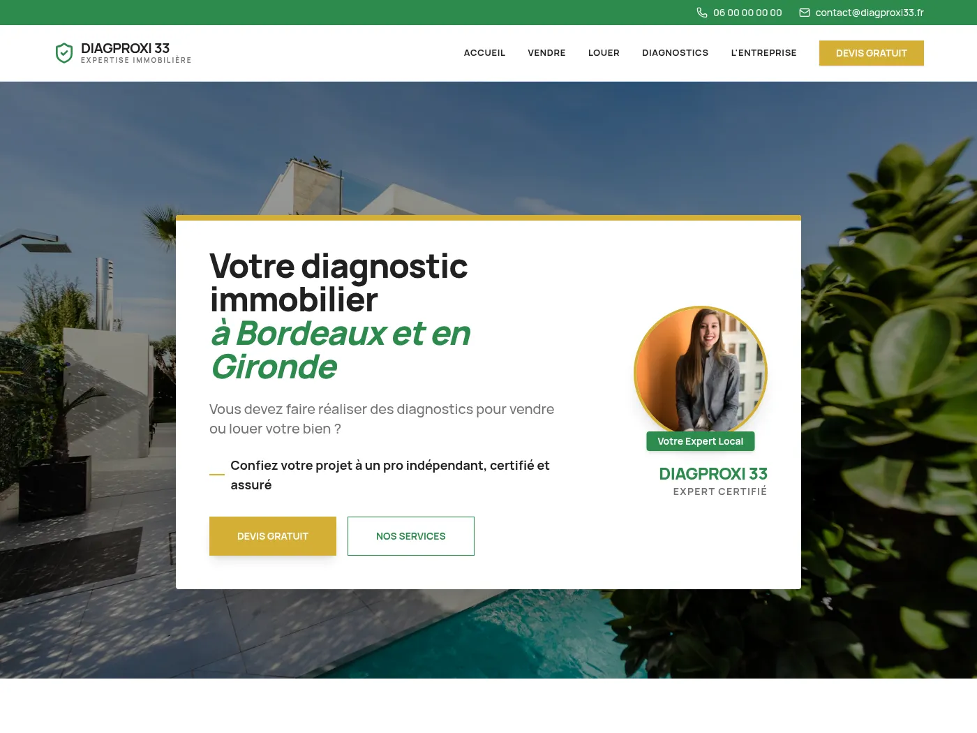 Diagproxi 33 Web Portal