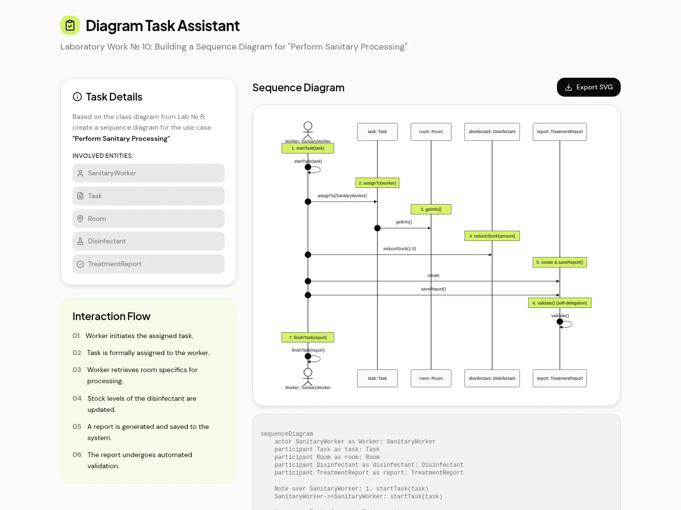 Diagram Task Assistant