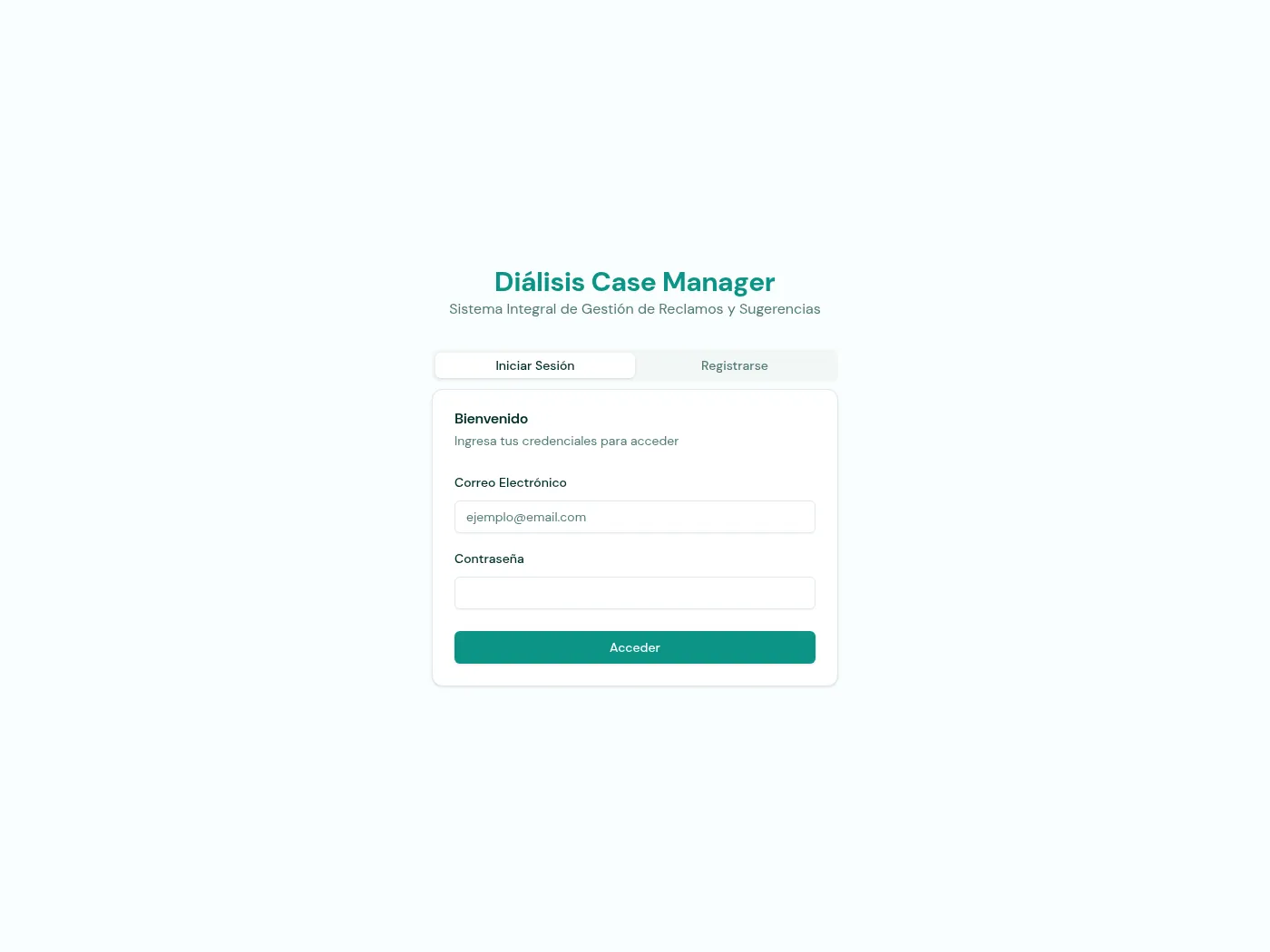 Diálisis Case Manager