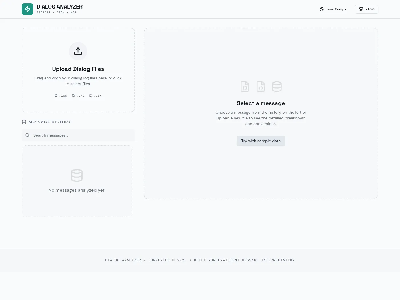Dialog Analyzer & Converter