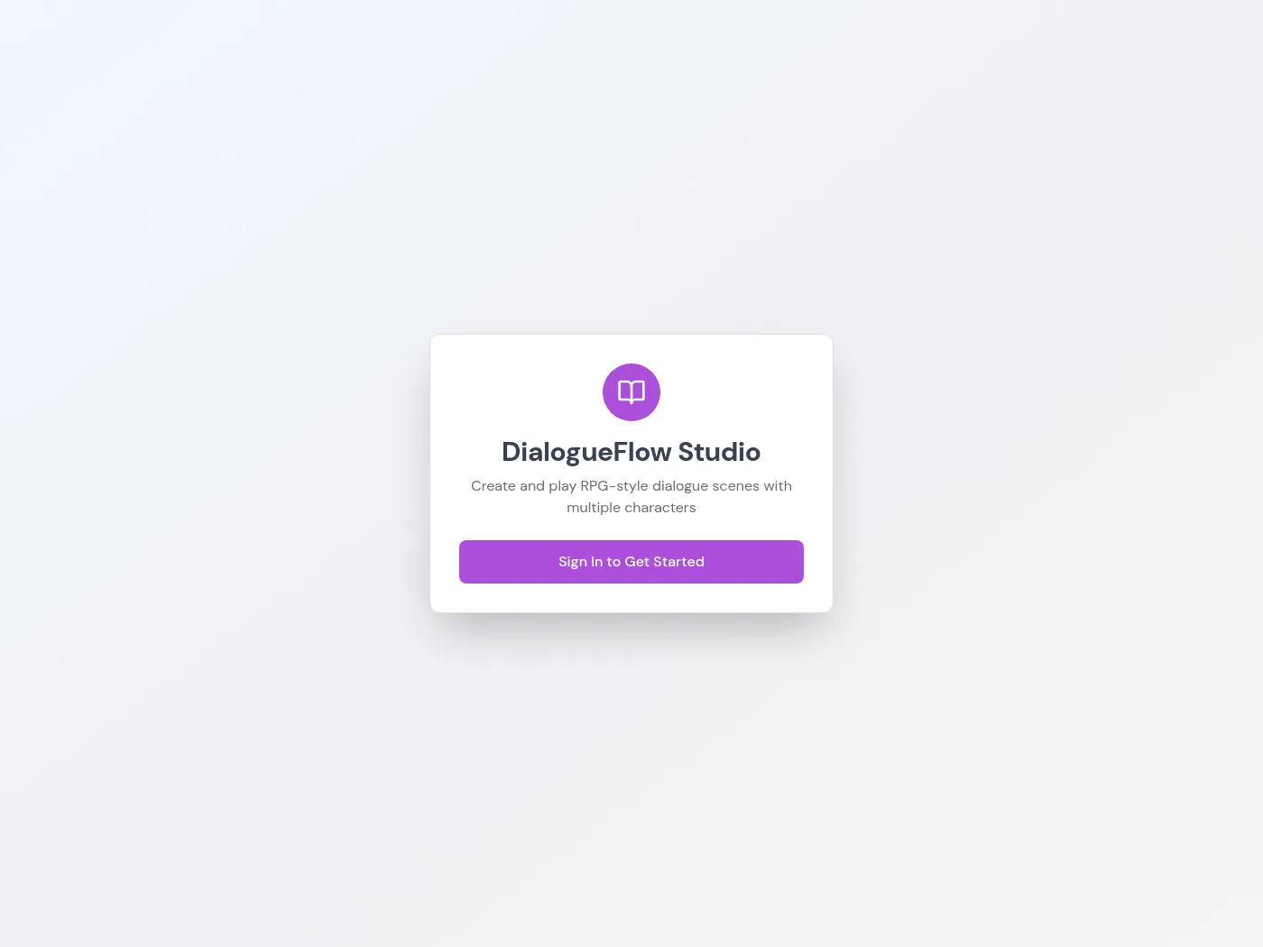DialogueFlow Studio