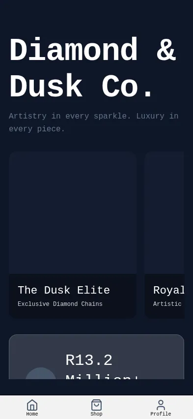 Diamond & Dusk Co App