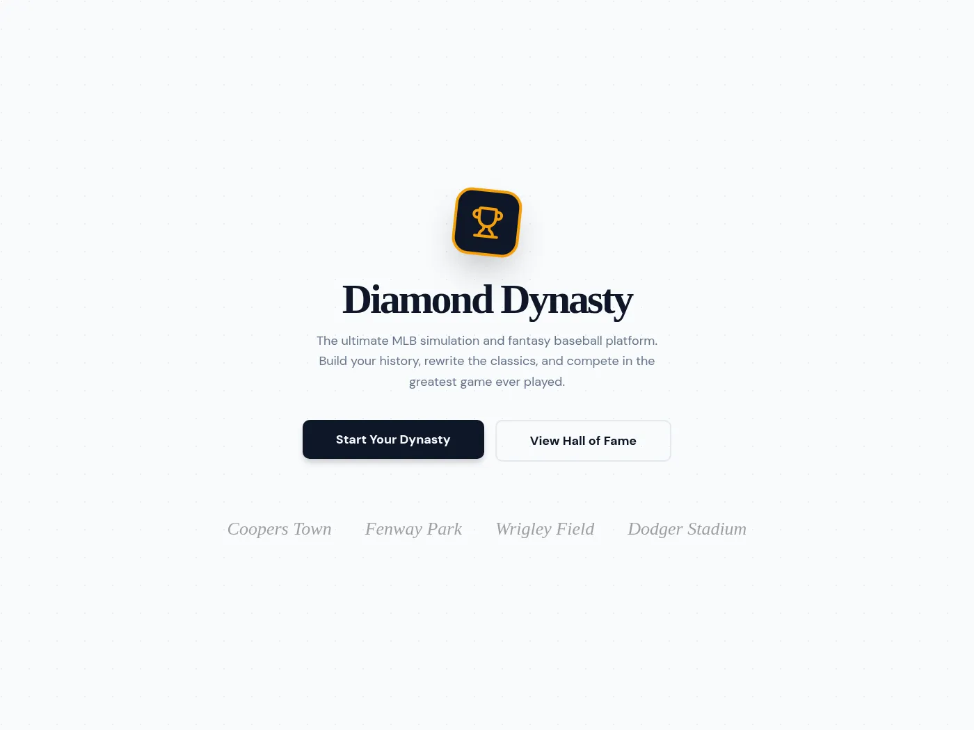 Diamond Dynasty Sim