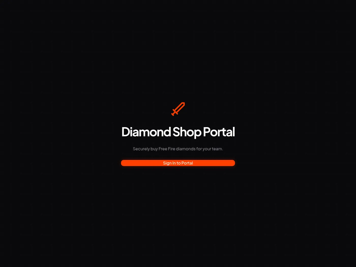 Diamond Shop Portal