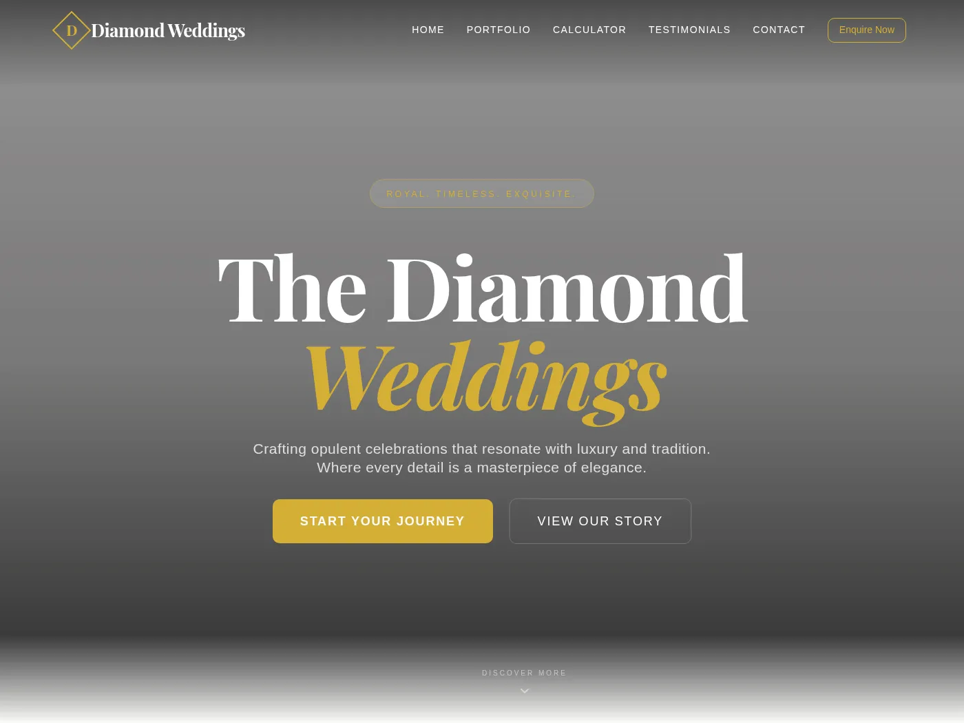Diamond Weddings Landing