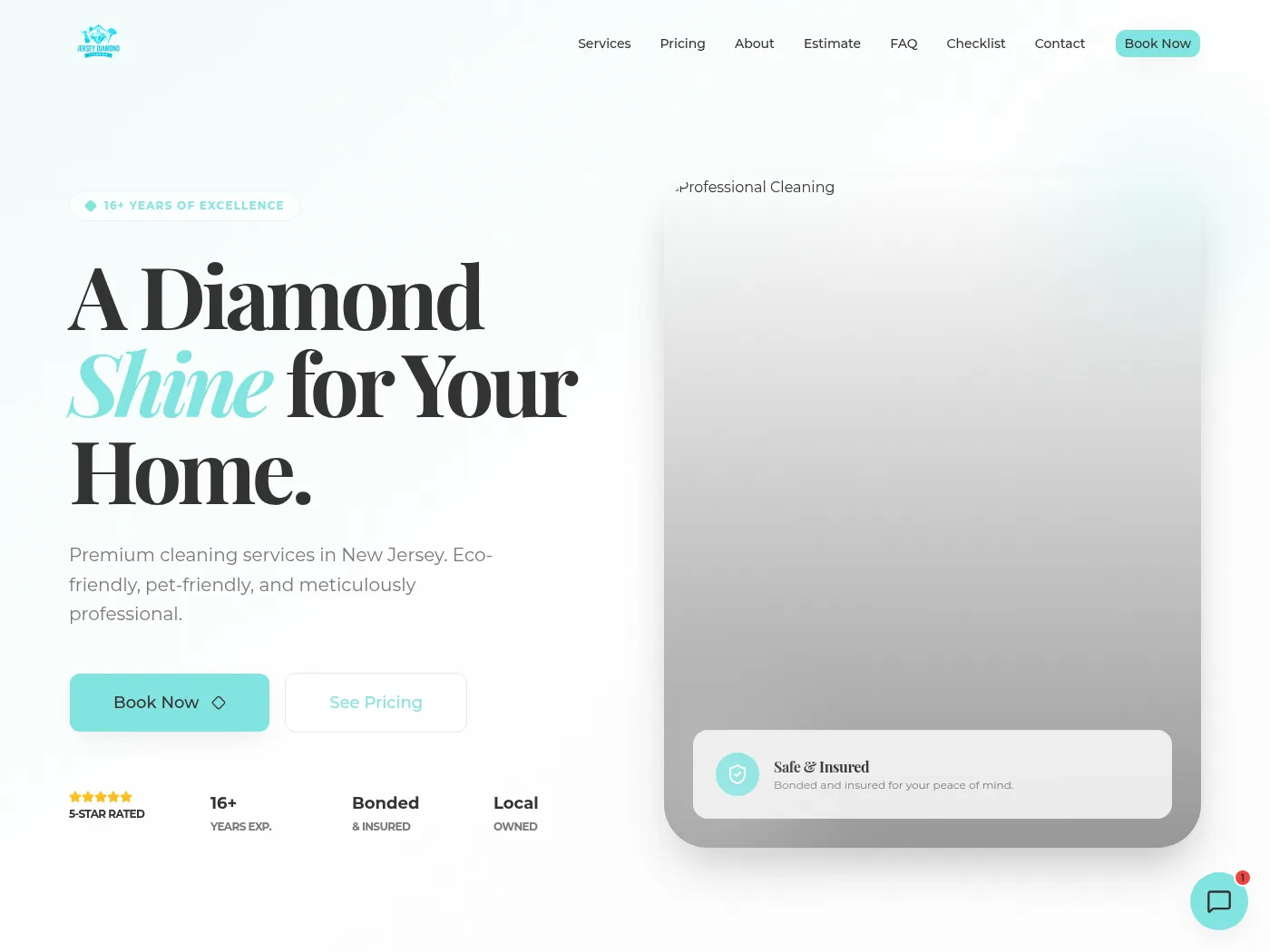 DiamondClean Website Revamp