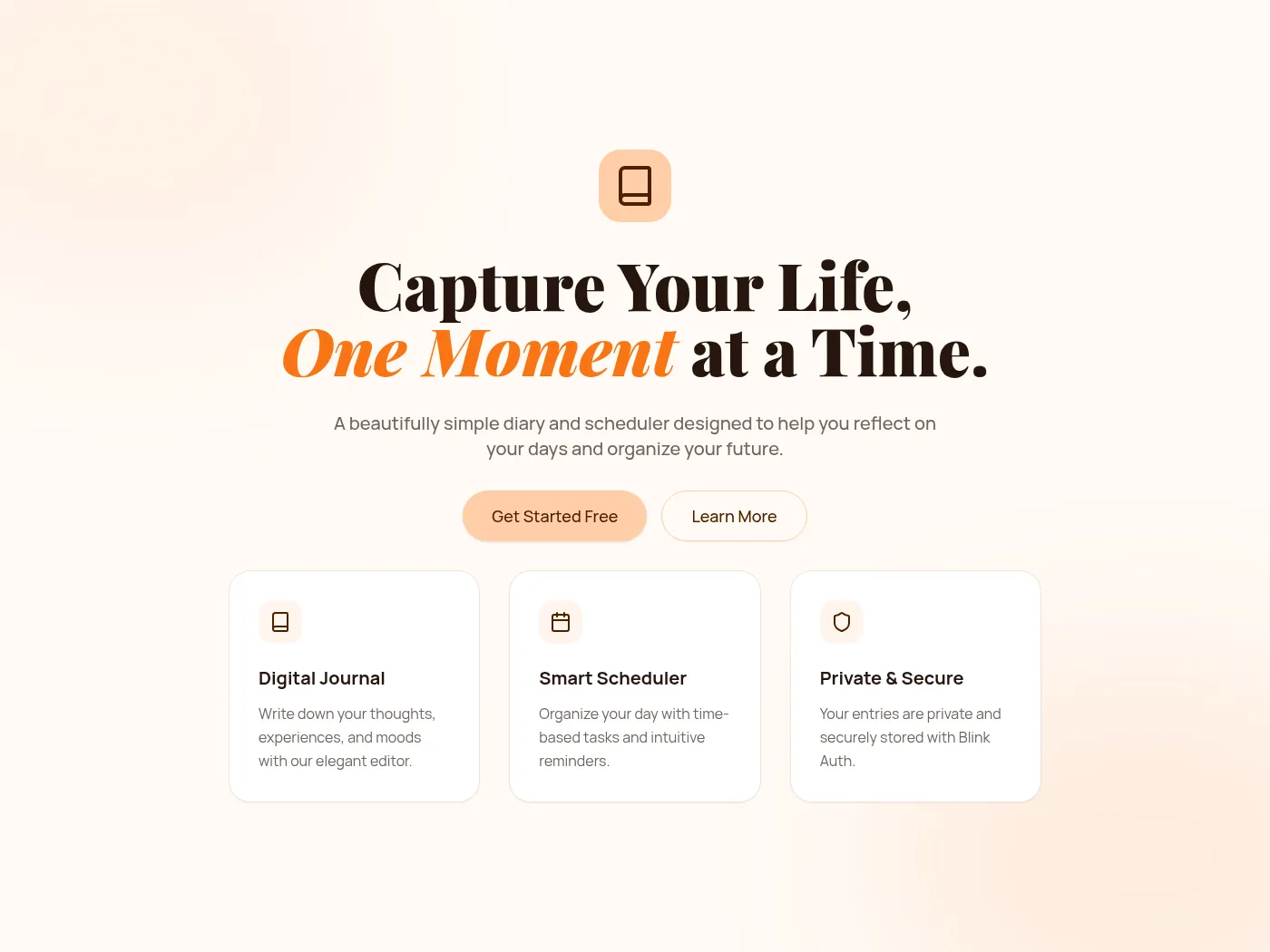 MyDiary Scheduler