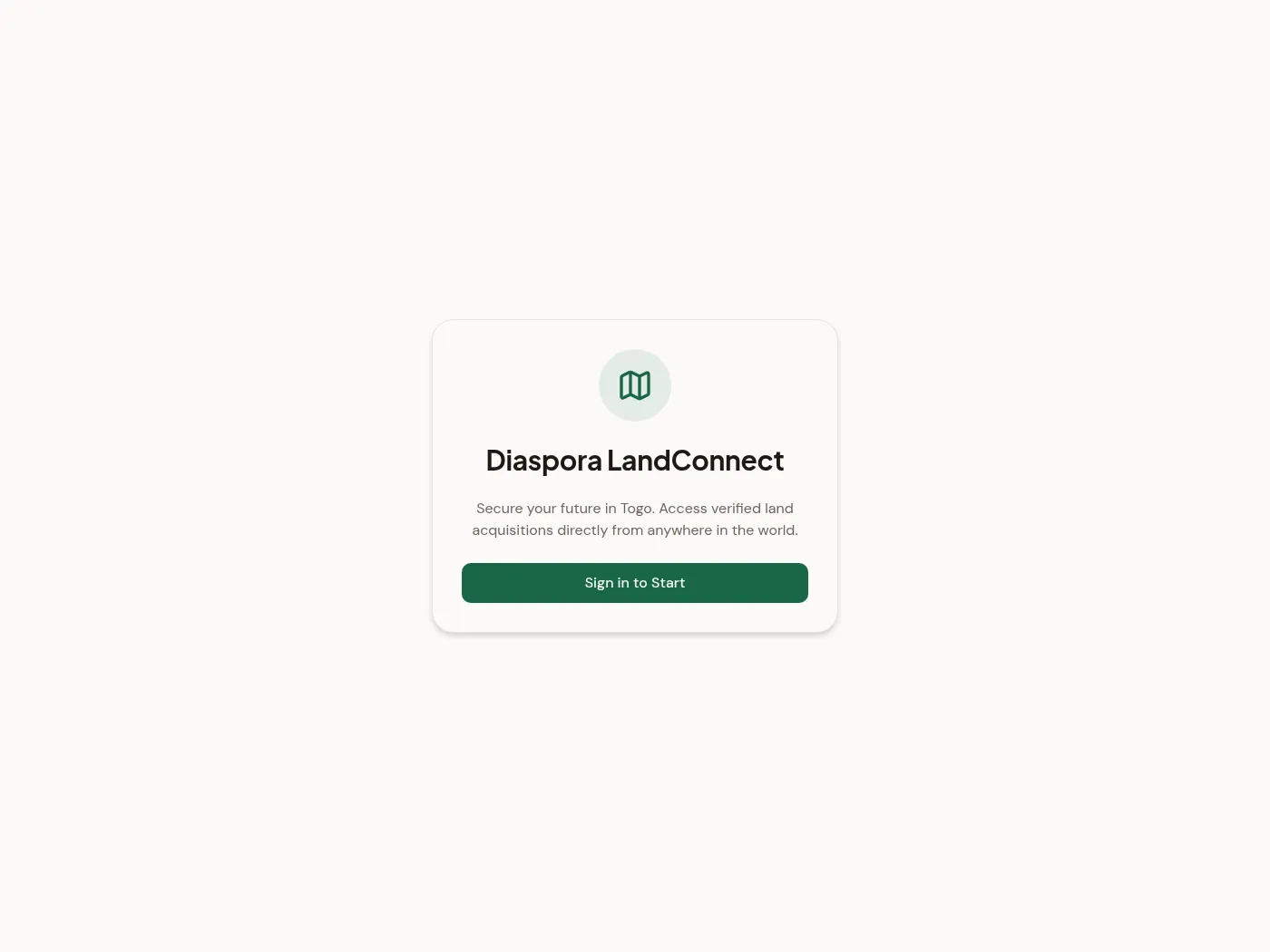 Diaspora LandConnect