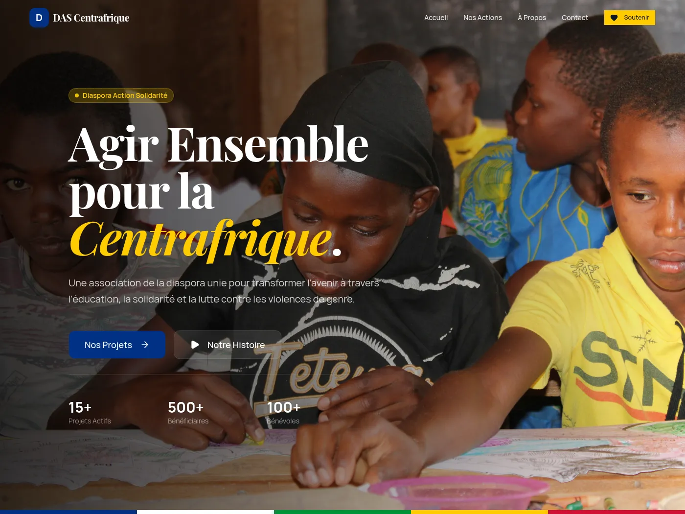 Diaspora Action Solidaritourl la Centrafrique