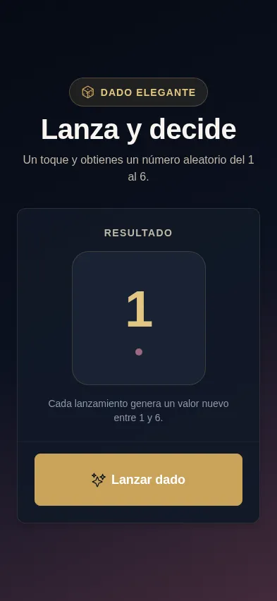 DiceRoller App