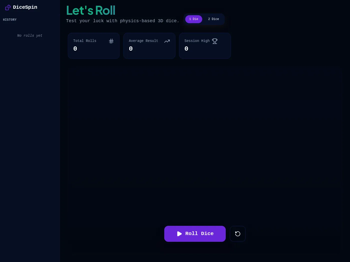 Dice Spin Game