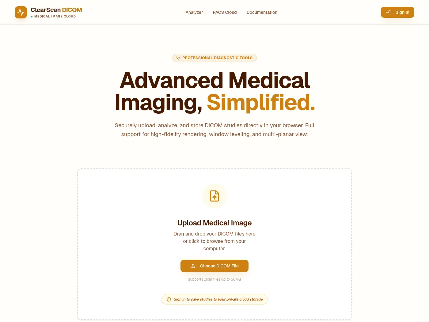 Online DICOM Viewer