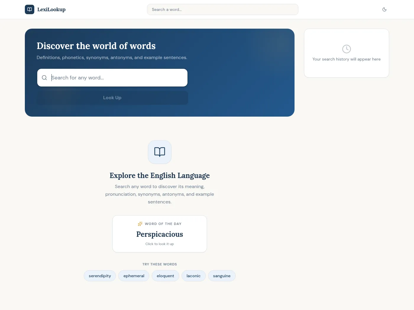 LexiLookup