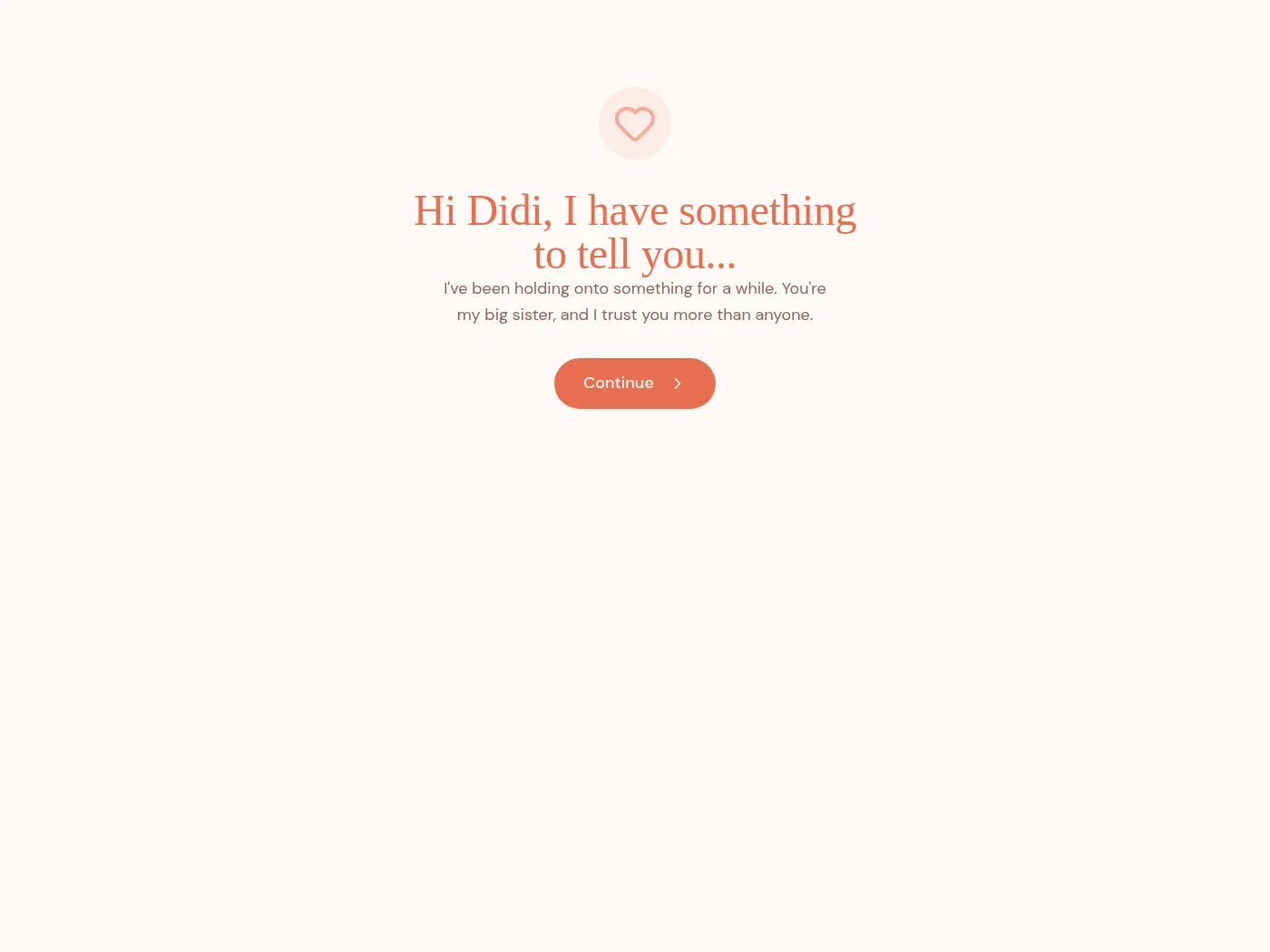 Didi Secret Confession