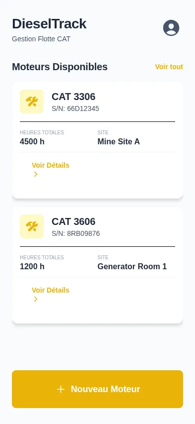 Diesel Maintenance Tracker