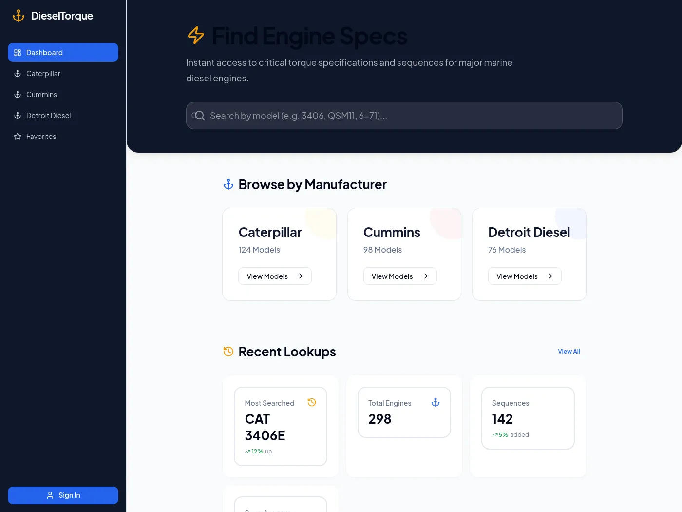 Diesel Torque Finder