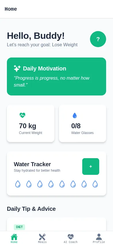 Diet Buddy AI