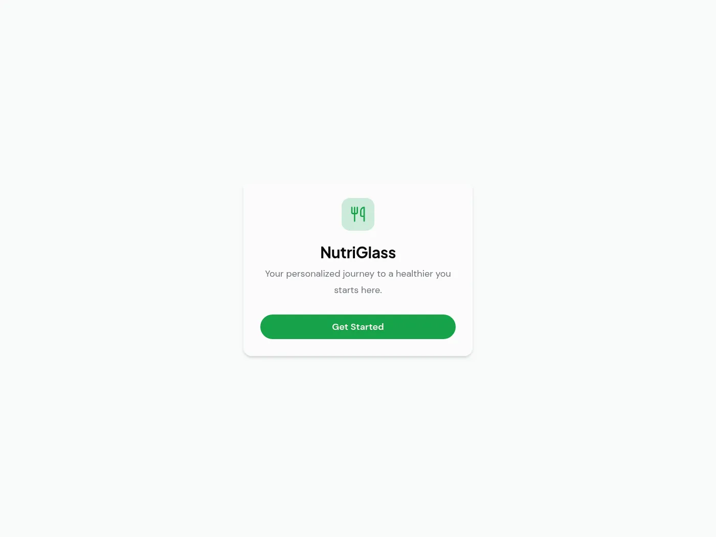 Smart Diet Dashboard