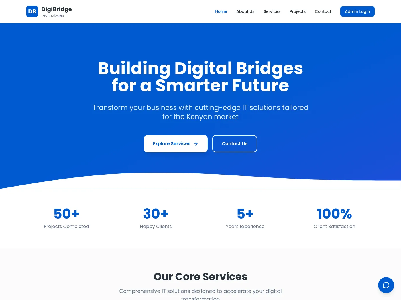 DigiBridge Centralized Management & Website Platform