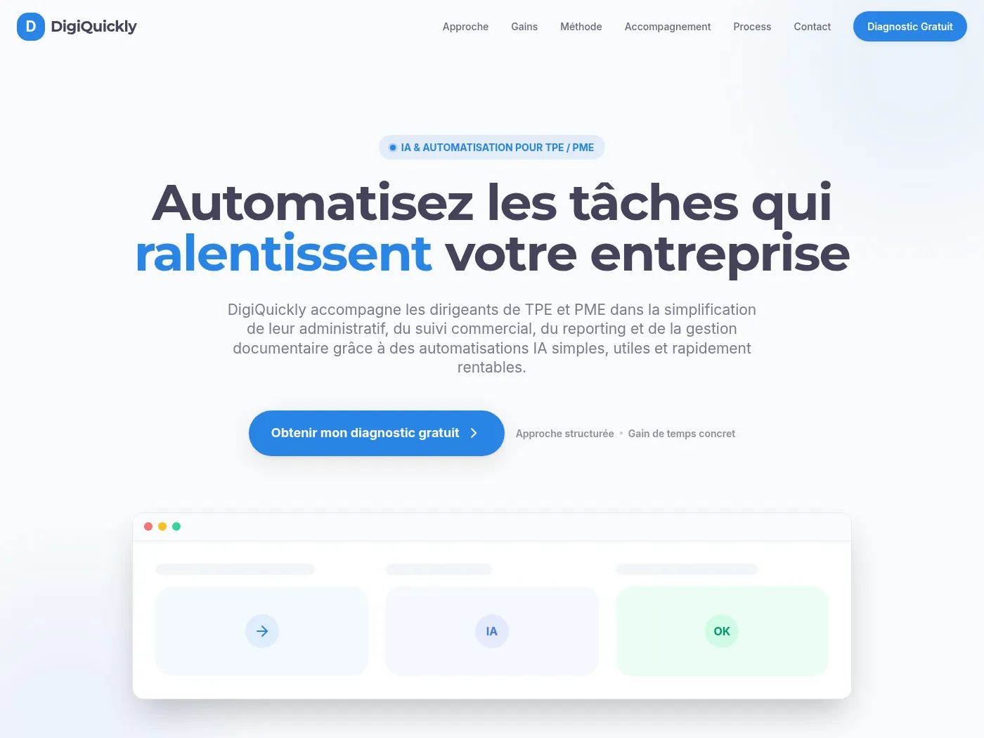 DigiQuickly One Page