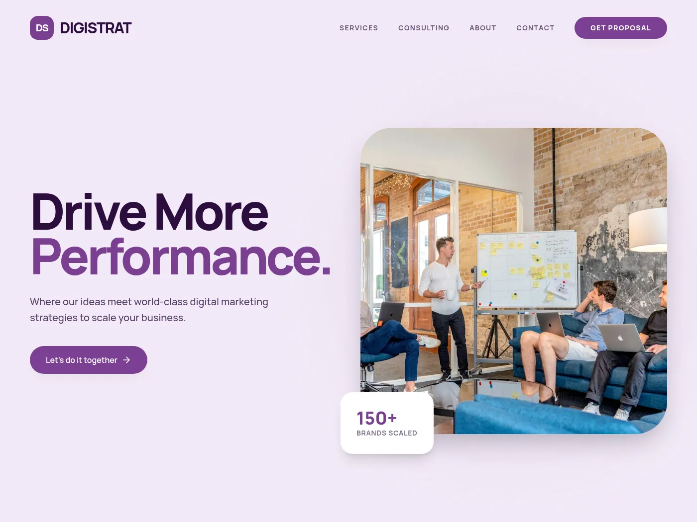 DigiStrat Agency Site